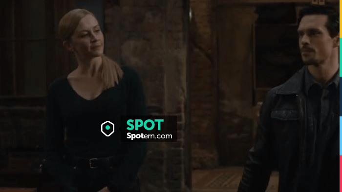 Neiman Marcus Cashmere V-Neck Long Sleeve Pullover worn by Europol ...