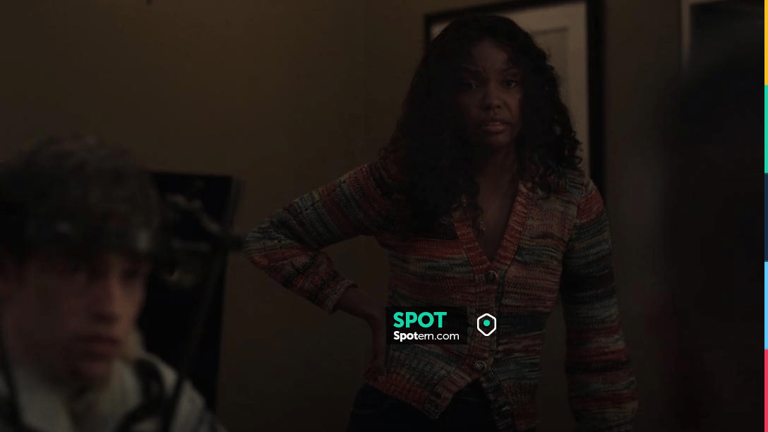 Veronica Beard Damaris Space Dyed Cardigan worn by Grace Ryder (Sierra ...