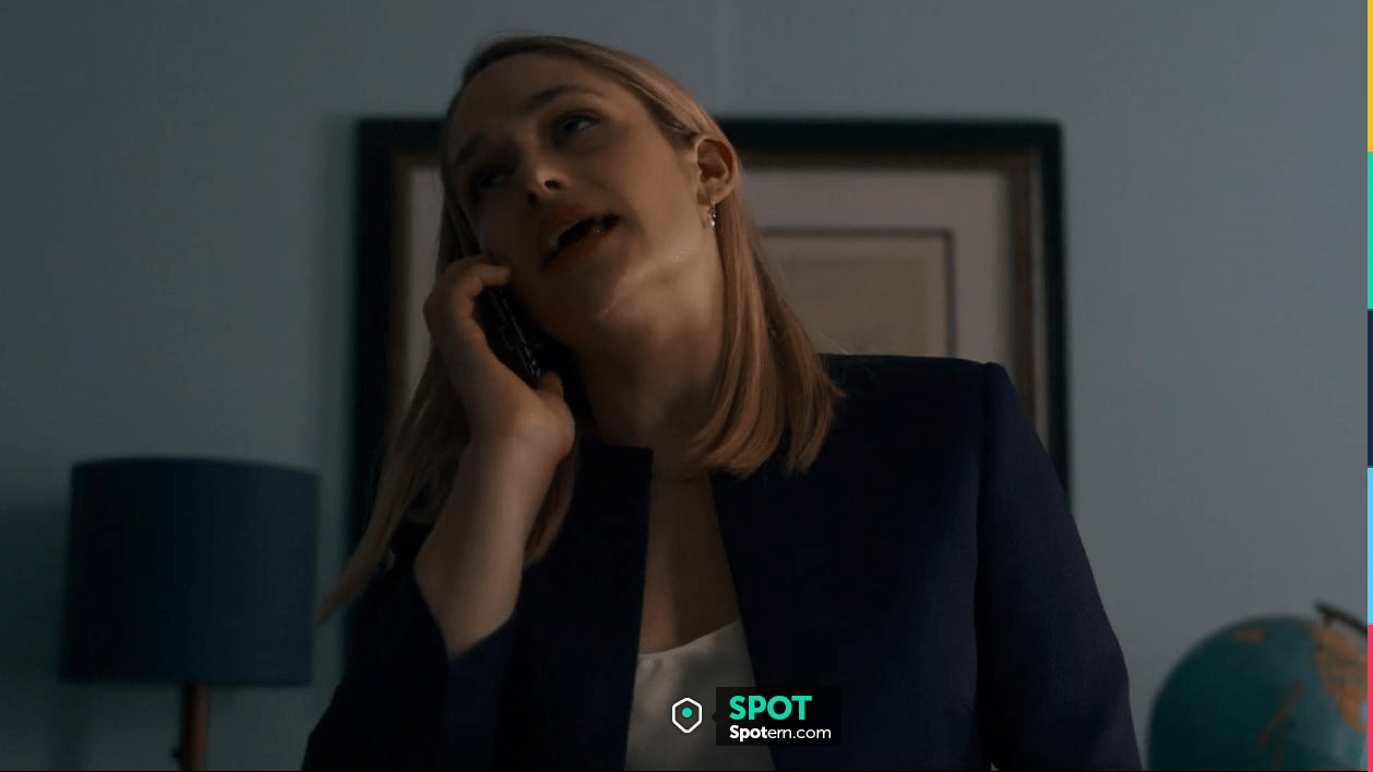 Hugo Boss In­olea Silk Satin Camisole Tank worn by Regan (Jemima Kirke ...