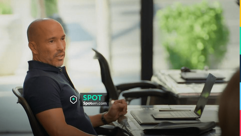 Alexander McQueen Logo Tape Polo Shirt usado por Brett Oppenheim como ...