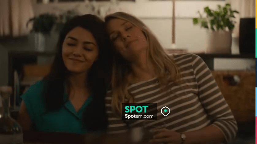 Majestic Filatures Boat Neck Stripe Tee worn by Kate Whistler (Tori ...