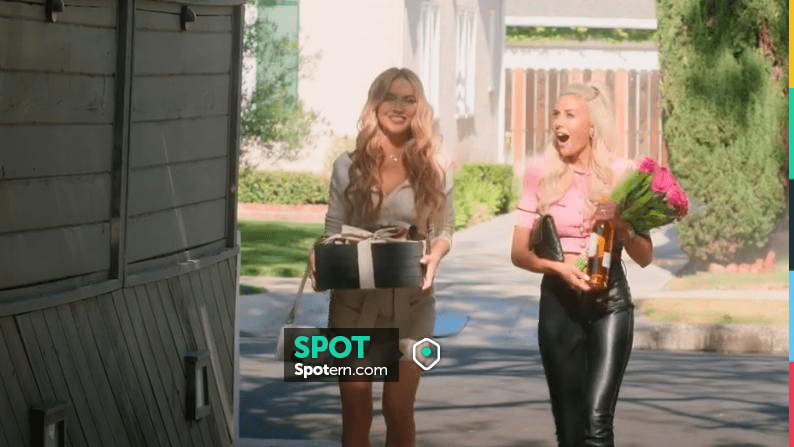 Nanushka Meda Mini Skirt by worn by Chrishell Stause as seen in Selling ...