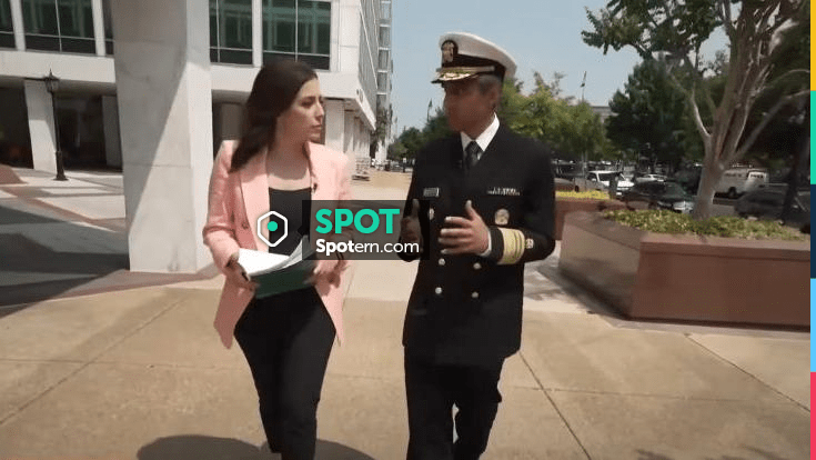 Veronica Beard Gaya Dickey Jacket worn by Hallie Jackson as seen in ...