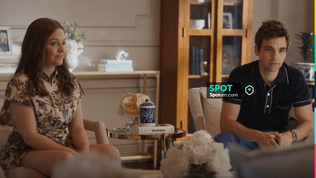 Todd snyder Ital­ian Cot­ton Silk Tipped Riv­iera Sweater Polo worn by ...