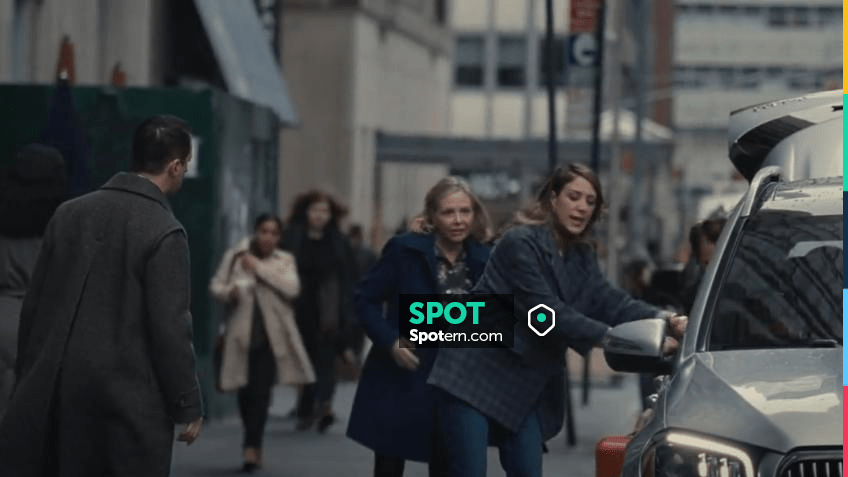 Gérard Darel Solange Abrigo de doble pecho usado por Rava Roy (Natalie ...