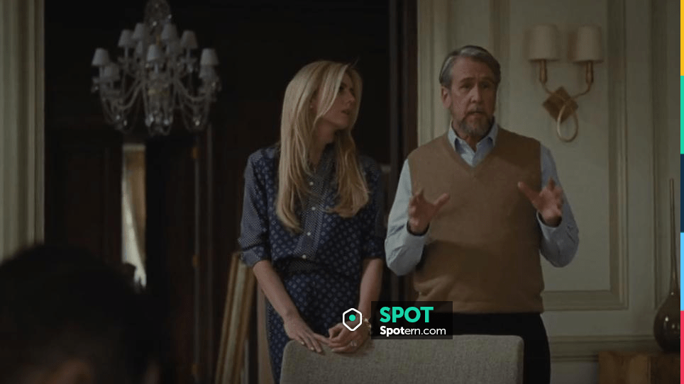 Polo Ralph Lauren Pol­ka Dot-print Palaz­zo Pants worn by Willa ...