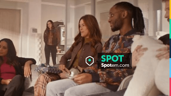 Wilfred Little Chaqueta recortada en gris pimienta usada por Allegra ...