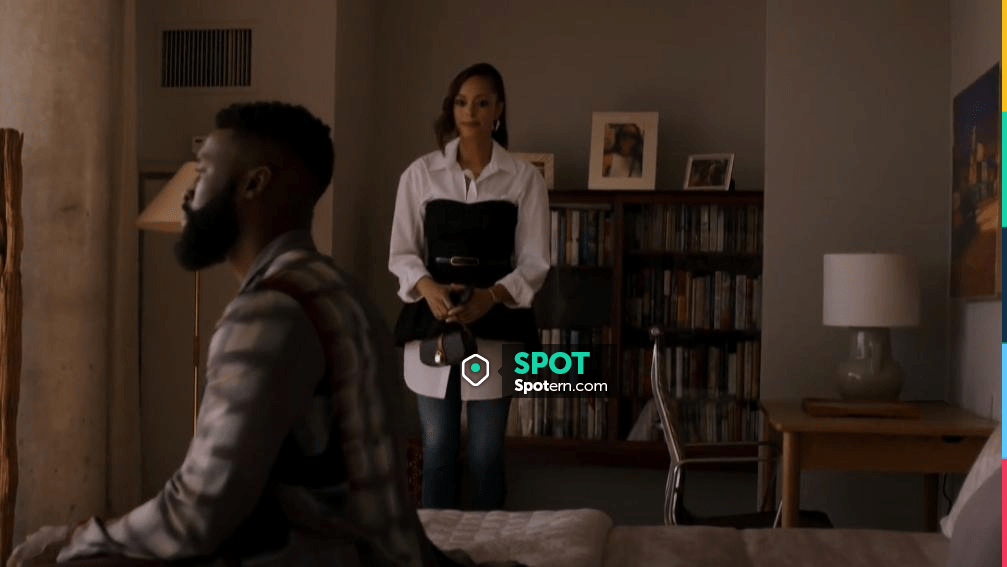 Celine Clutch On Strap In Triomphe worn by Whitney (Amber Stevens West) as seen in Run the World ...