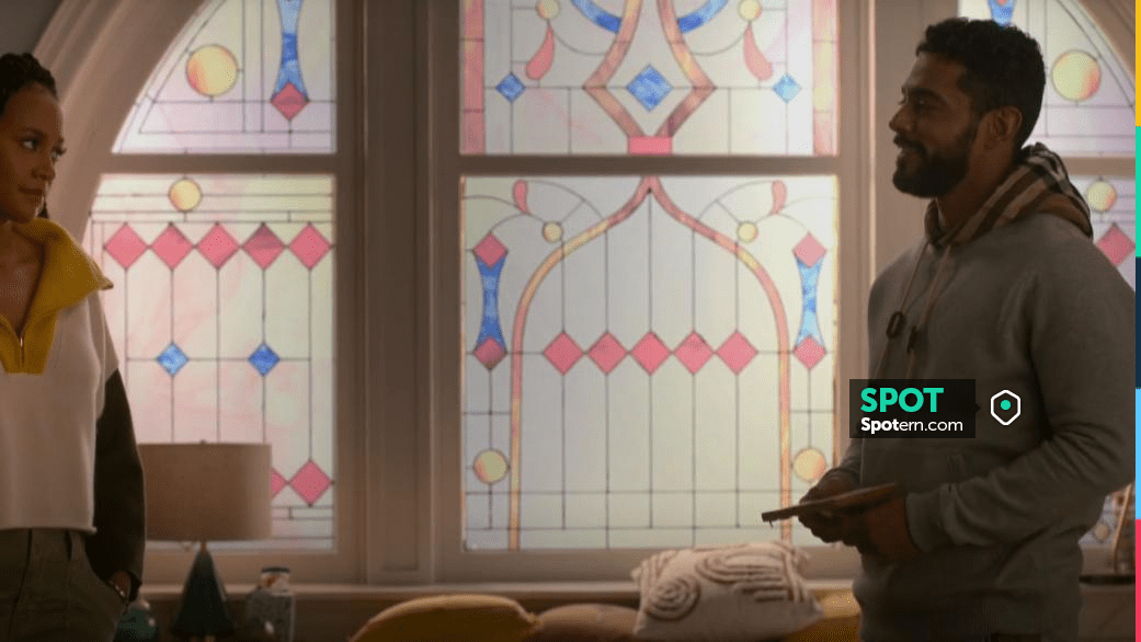 Burberry Vintage Check Contrast Panel Hoodie In Grey worn by Javi ...