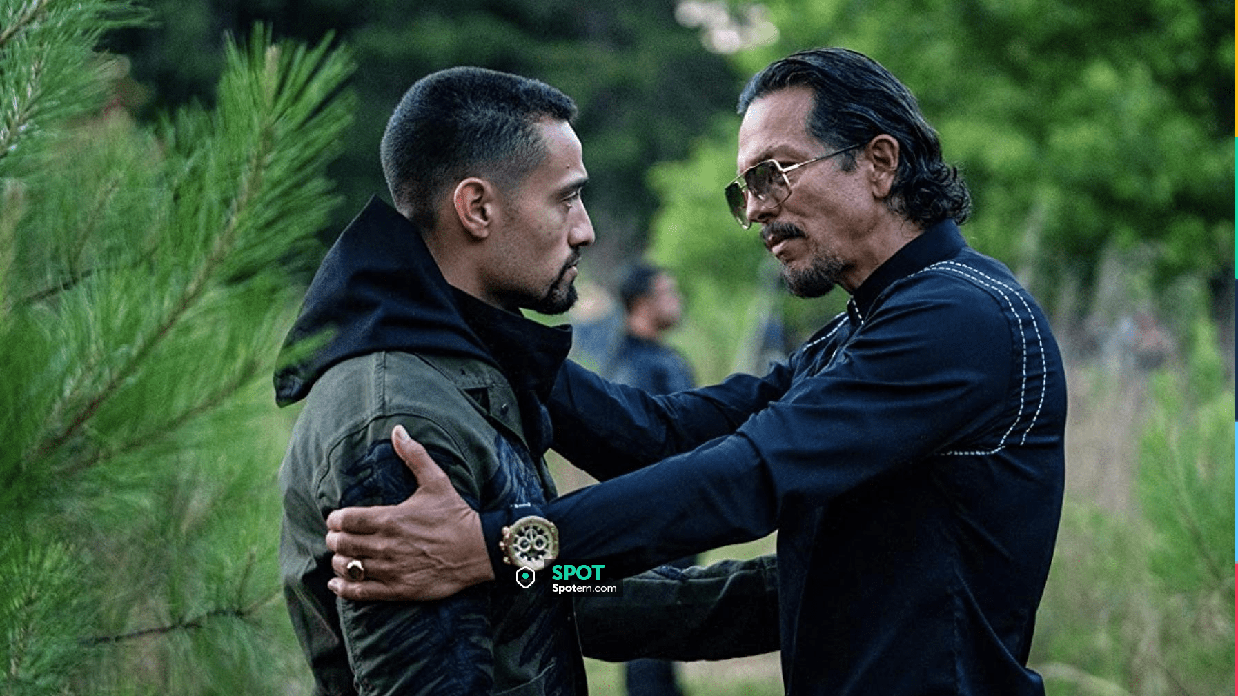 Watch worn by Parco Delgado (Benjamin Bratt) as seen in DMZ TV show wardrobe (Season 1 Episode 2 ...