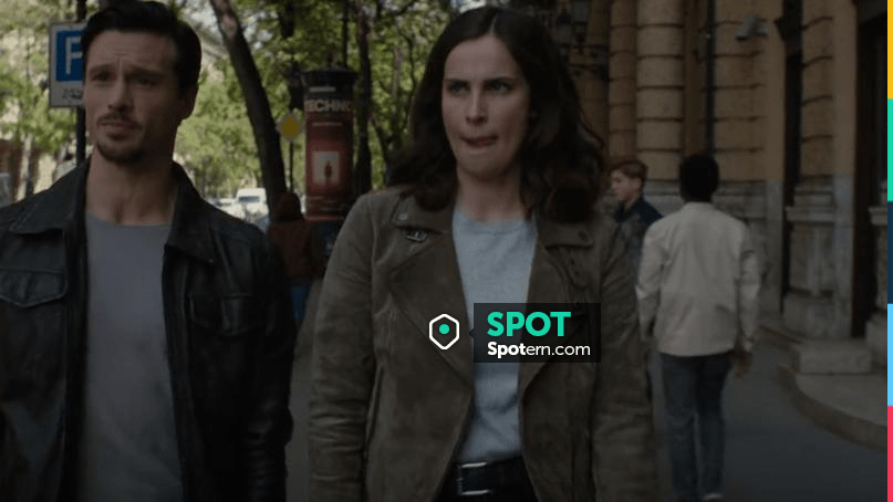 AllSaints Dalby Jacket worn by Special Agent Jamie Kellett (Heida Reed ...