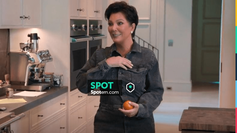 Good American Denim Jumpsuit worn by Kris Jenner as seen in The ...