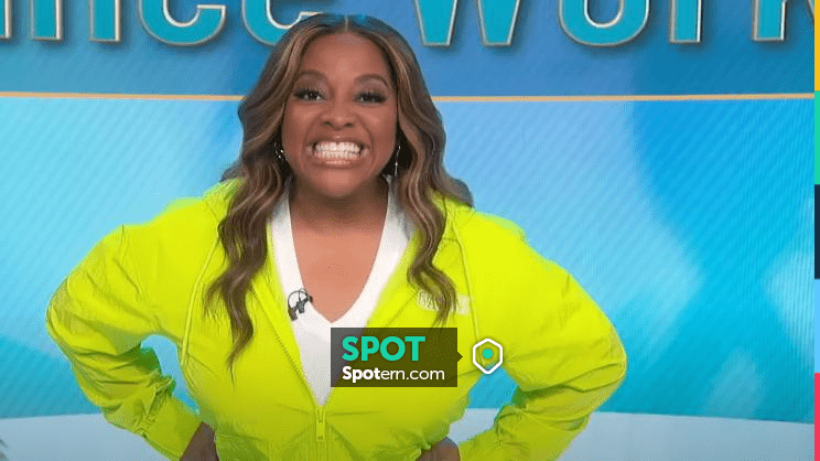 Ganni Logo-Print Jacket worn by Sherri Shepherd as seen in Sherri on ...