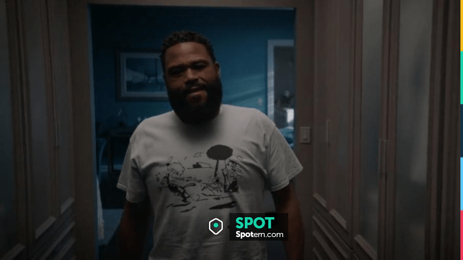 Krazy Kat Jules Tee worn by Andre 'Dre' Johnson (Anthony Anderson) as ...
