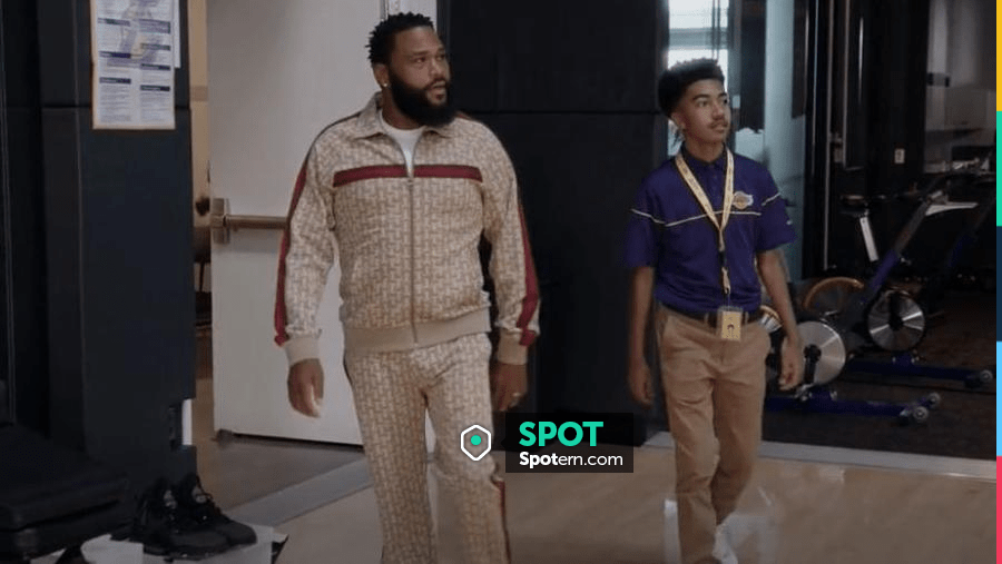 Lanvin Monogram Print Track Pants worn by Andre 'Dre' Johnson (Anthony ...