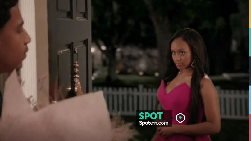 Basix Strapless Cascading Tulle Ball Gown worn by Olivia Lockhart ...