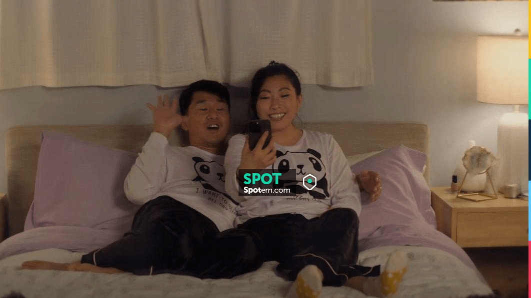 Yijiu Sleepwear Long Sleeve Top and Pants Pajama Set worn by Nora ...