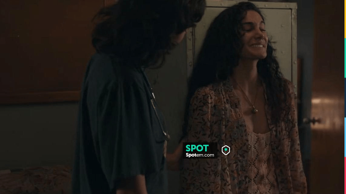 Anthropologie Andersen & Lauth Bella Shimmer kimono worn by Fatima (Pegah Ghafoori) as seen in ...