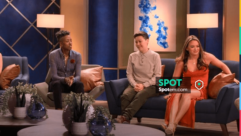 Katie May So Juicy Ruched Gown In Rust worn by Raelyn Cheung-Sutton as ...