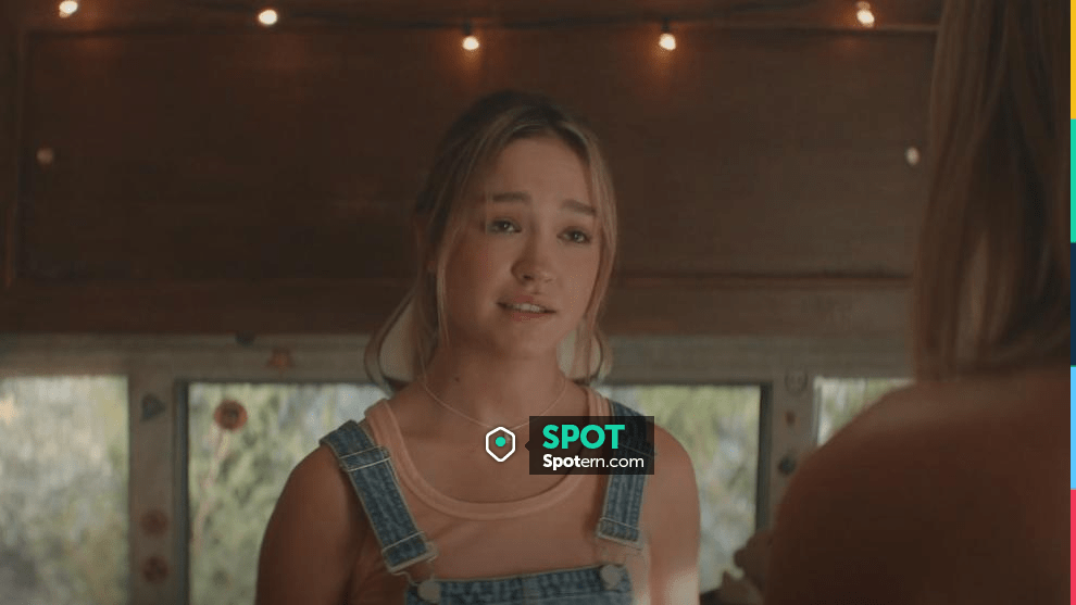 Dandelion CZ Pave Butterfly Necklace worn by Megan Landry (Sadie ...