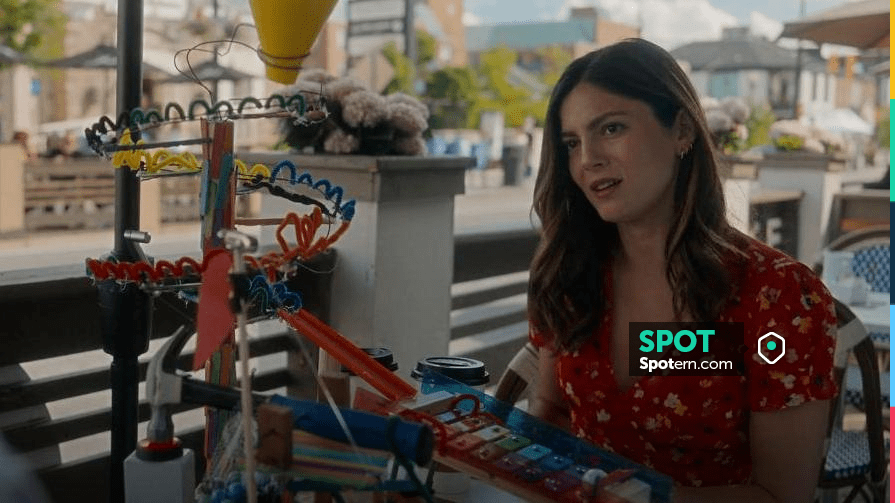 Realisation Par Teale Wrap Dress worn by Emma Brunner (Monica Barbaro ...