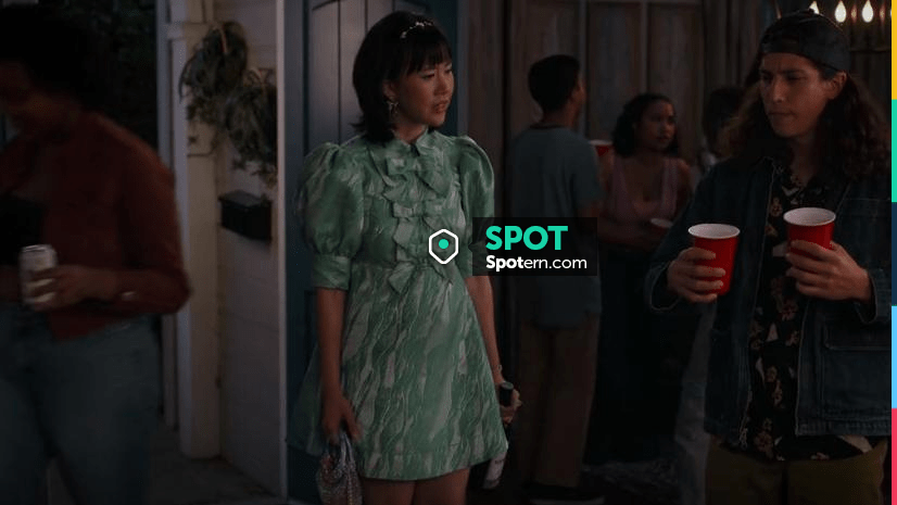 Celebrity Cutouts Eve Lily Mini robe portée par Eleanor Wong (Ramona ...