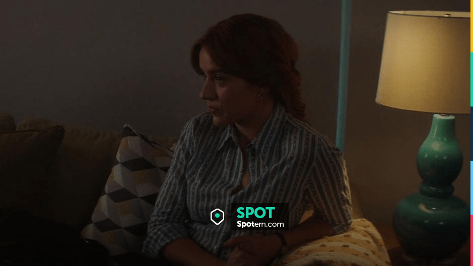 Nili Lotan Kate Button-Up Shirt worn by Nancy Drew (Kennedy McMann) as ...