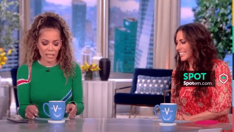 Saloni Ava-D Floral Minidress worn by Alyssa Farah as seen in The View ...