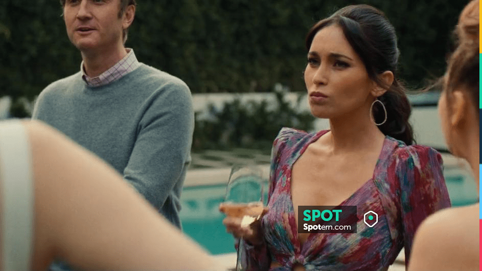 PatBo Printed Lurex Cutout Mini Dress worn by Ruby Gale (Priscilla ...