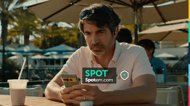 Lacoste Short Sleeve Paris worn by Nathan Bartlett (Chris Messina) as seen in Based on a True ...