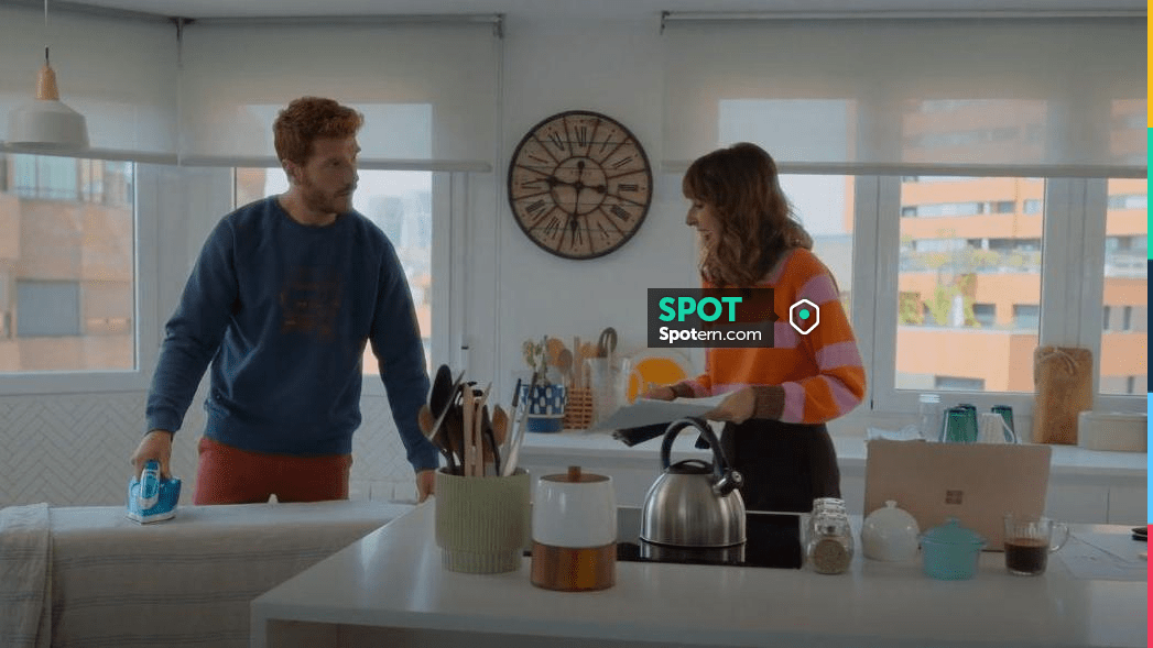 Slow nature Stripes Sweater In Or­gan­ic Cot­ton worn by Carmen (Paula ...