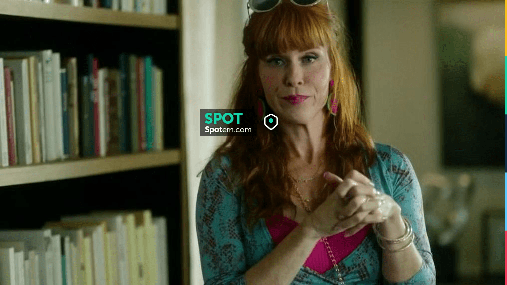 Les boucles d'oreilles pastèque portées par Morgane Alvaro (Audrey ...