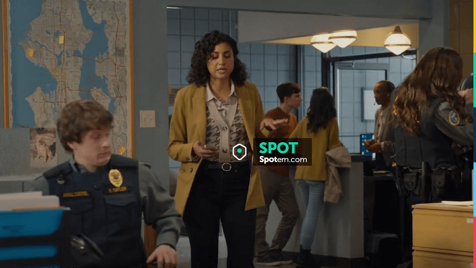 Selected Femme Houndstooth Vest worn by Emily Price (Vella Lovell) as ...