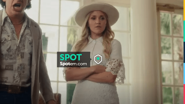 Alexis Liberty Dress worn by Lindy Lissons (Jessica Lowe) as seen in ...