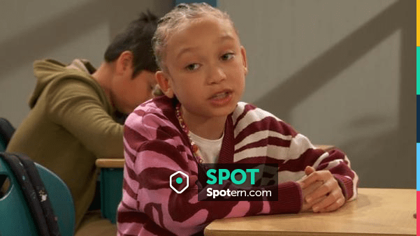 Forever 21 Colorblock Zebra Cardigan worn by Alice (Mykal-Michelle ...