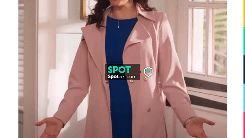 Manteau rose porté par Stephanie Miller (Ina Barron) dans le film ...