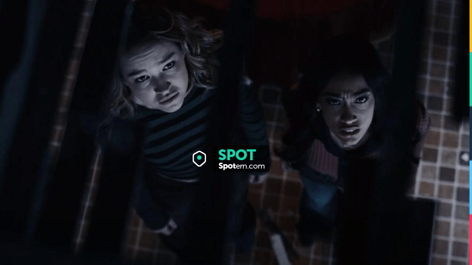 Truly Madly Deeply Long Sleeve Ribbed Striped T-Shirt worn by Megan ...