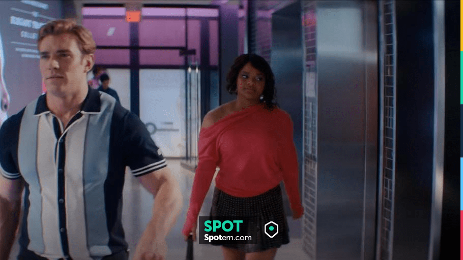 Alice + Olivia Lea Stud Em­bell­ished Pleat­ed Vegan Leather Mini Skirt ...