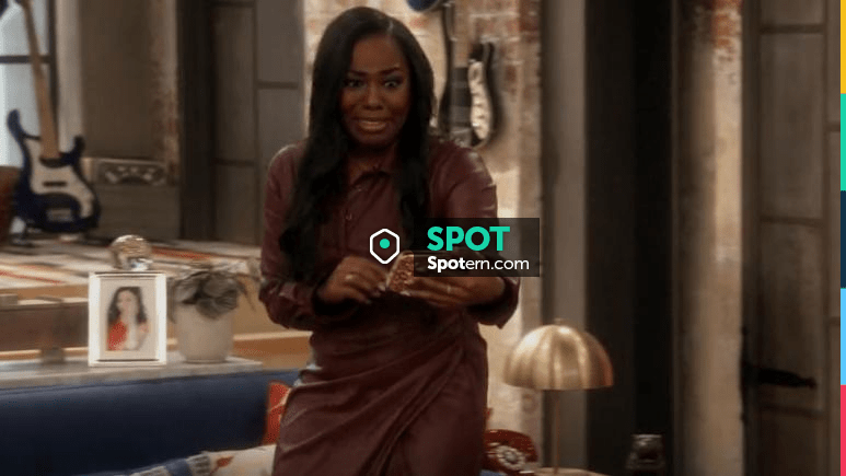 Simkhai Mara Faux Leather Dress worn by Harper Bettencourt (Laci Mosley ...