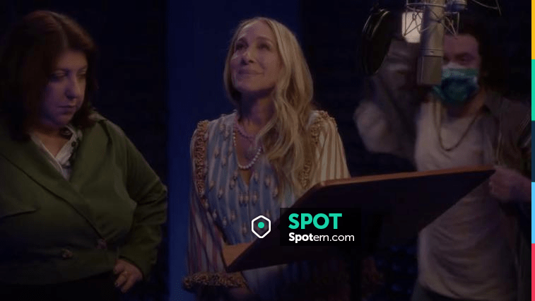 Giorgio di Sant’Angelo Robe perlée des années 1970 portée par Carrie ...