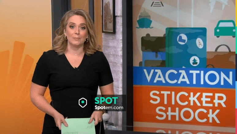 Boss V-Neck Dress With Zippers worn by Christina Ruffini as seen in CBS ...