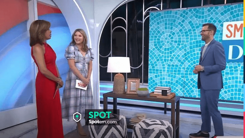 Hill House Home The Sabrina Dress worn by Jenna Bush Hager as seen in ...