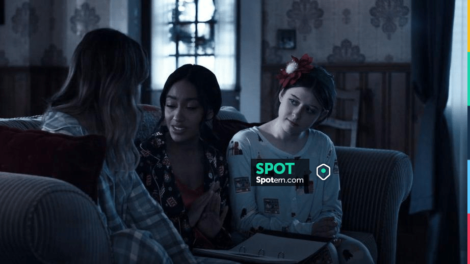 Kate Spade Pajama Top Only Small Long Sleeve Christmas Santa Tree Blue ...