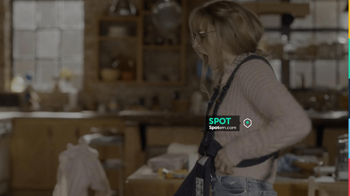 Only Cable Knit Cardigan worn by Kate Mularkey (Sarah Chalke) as seen ...