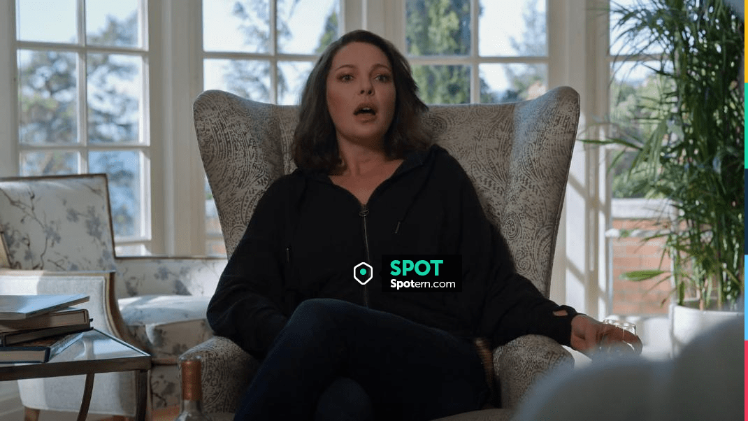 Barbour Highroads Hoodie worn by Tully Hart (Katherine Heigl) as seen ...