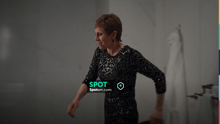 Lulus Bright Night Black Beaded Sequin Bodycon Dress worn by Kate ...