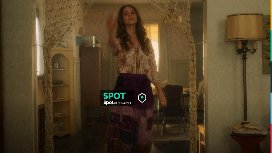 Sivana Indian Patchwork Skirt worn by Cloud (Beau Garrett) as seen in ...