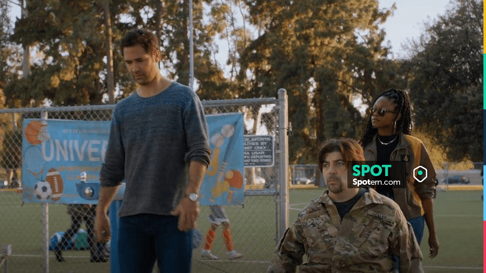 Nike Jor­dan Wo­ven Col­or-block Jack­et worn by Izzy Letts (Jazz ...