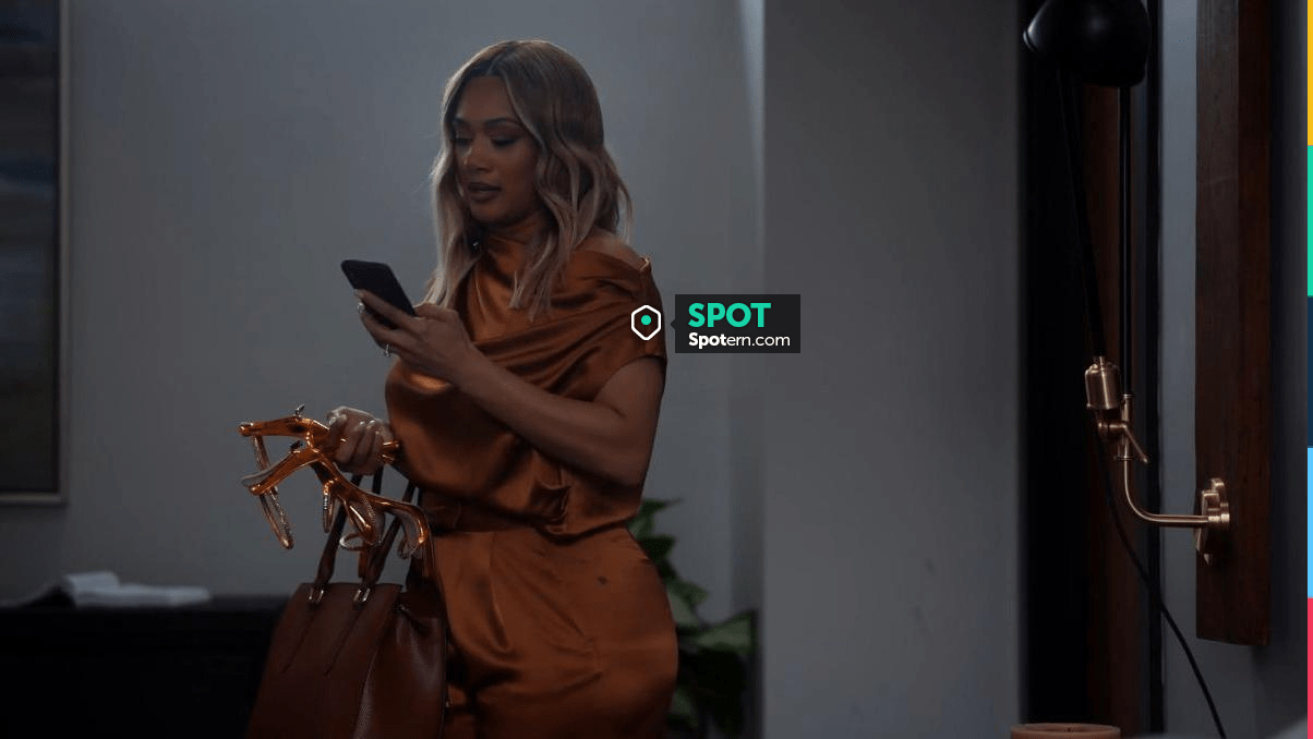 The Sei Draped Top worn by Fatima(Crystal Renee Hayslett) as seen in ...