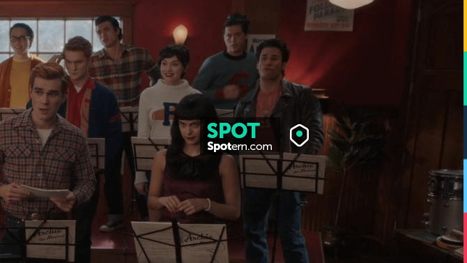 Ralph Lauren Leather Biker Jacket worn by Fangs Fogarty (Drew Ray ...